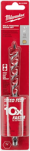 Milwaukee SPEED FEED™ Wood Bits (Assorted Sizes Available)