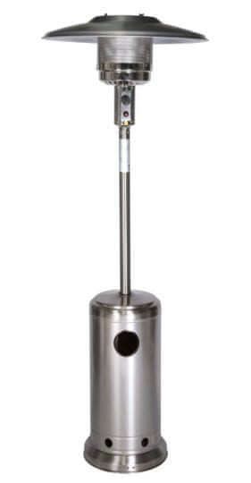 Crown Verity Portable Patio Heater - Silver Vane - CV-2620-SV